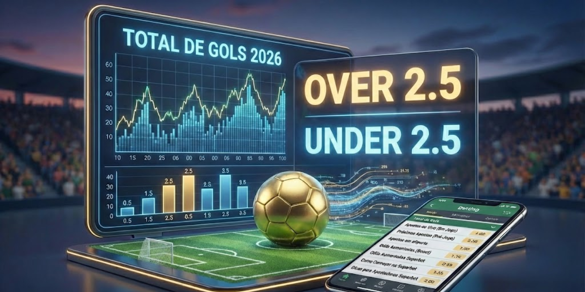 Mercado Total de Gols: guia completo e dicas para apostar em